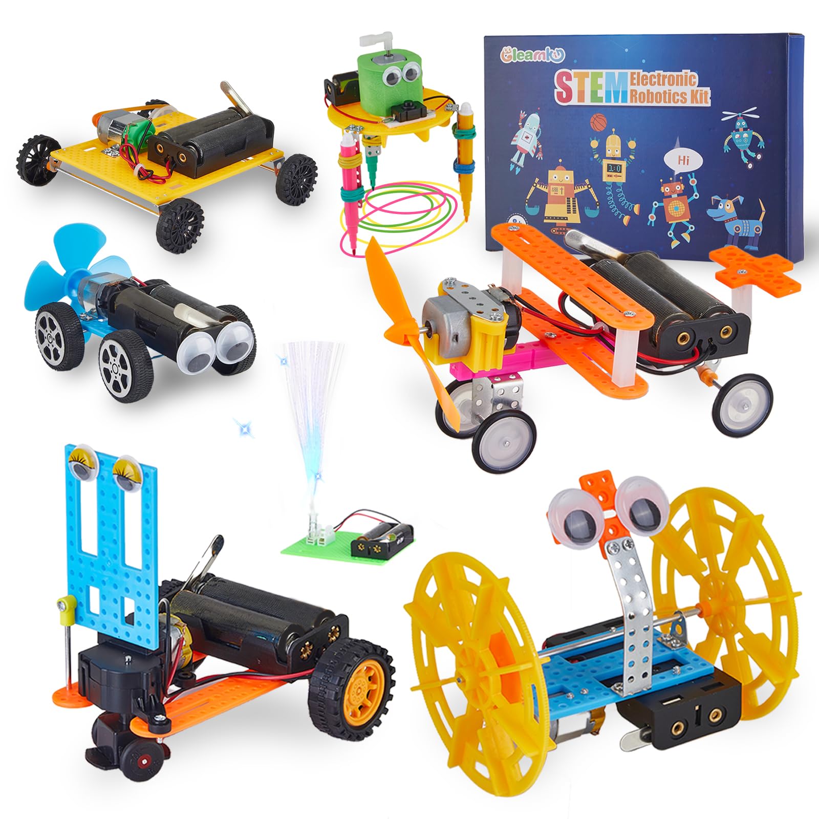 Gleamkid 7 Pcs STEM Toy Kit for Kids Ages 8-12, Educational Science ...