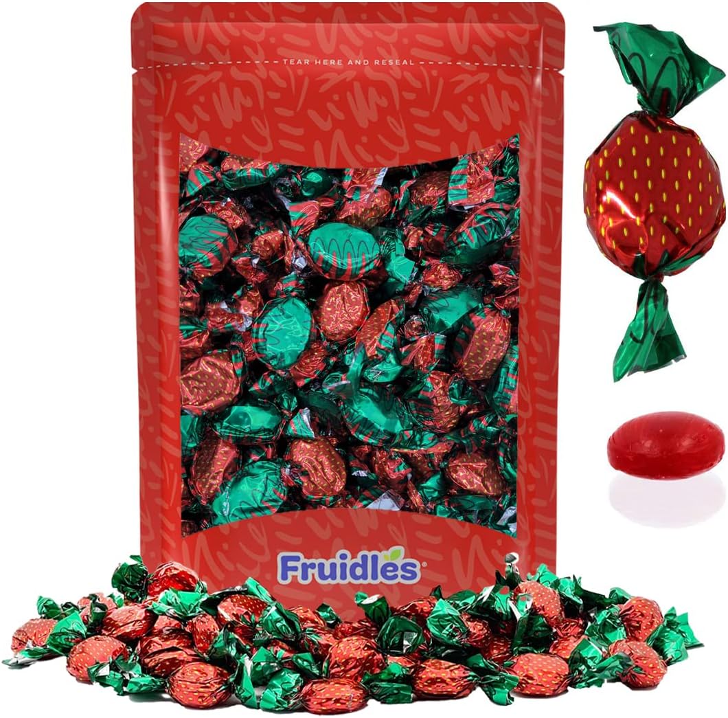 Amazon.com : The Dreidel Company Strawberry Filled Flavored Bon Bons ...