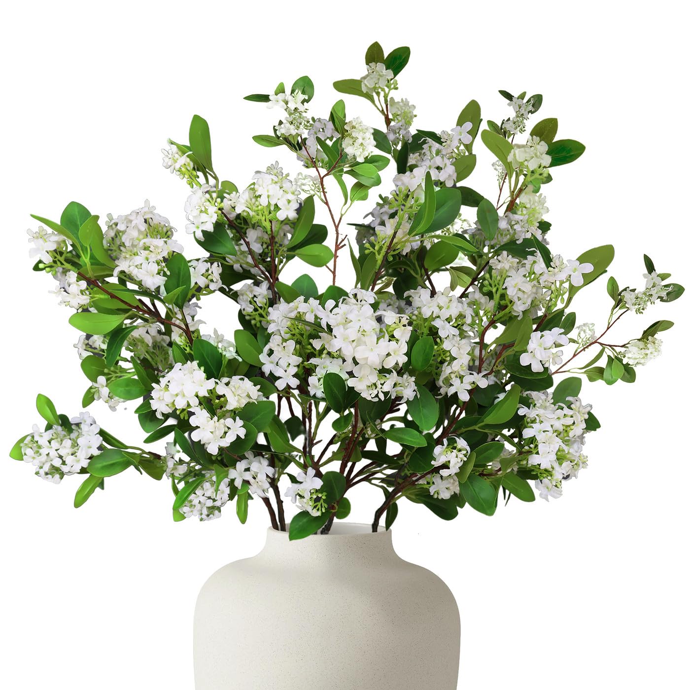 Amazon.com: CHIAVE Artificial Plants Simulation Flowers Faux Murraya ...