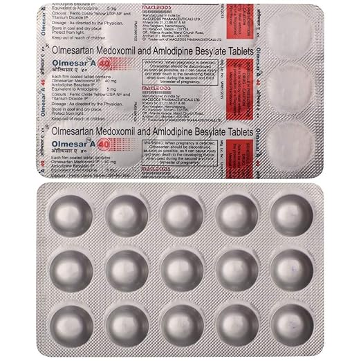 Olmesar A 40 - Strip of 15 Tablets : Amazon.in: Fashion