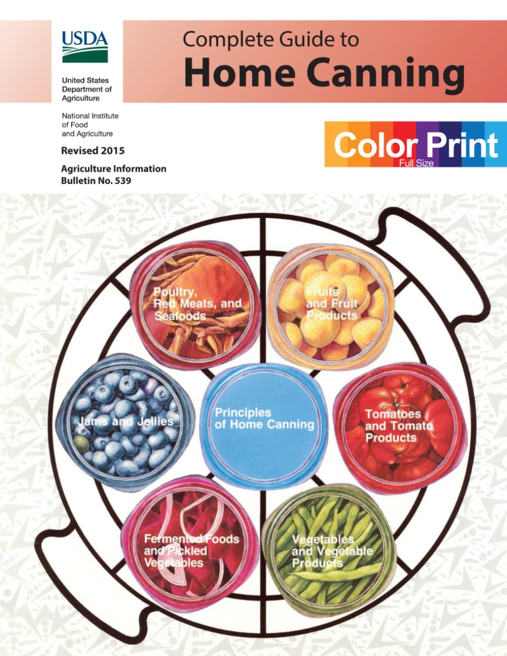 Complete Guide to Home Canning (Color Print, Full Size): U.S ...