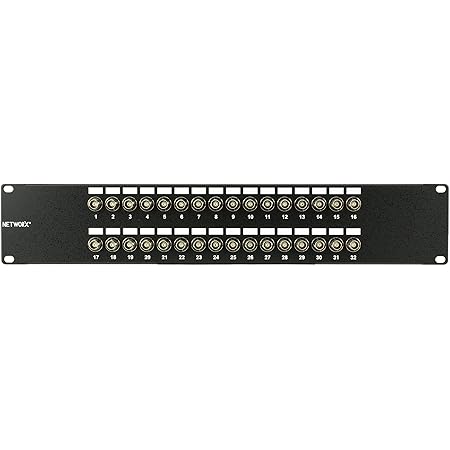 Amazon.com: Networx Coaxial Patch Panels (16 Port, BNC) : Electronics