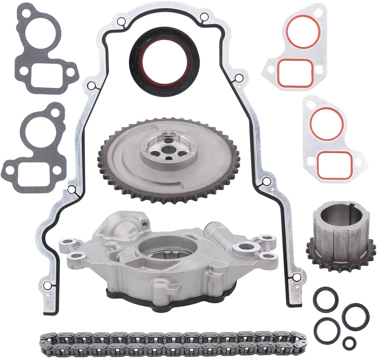 Amazon.com: ApplianPar M295 High Volume Oil Pump Kit Timing Chain and ...