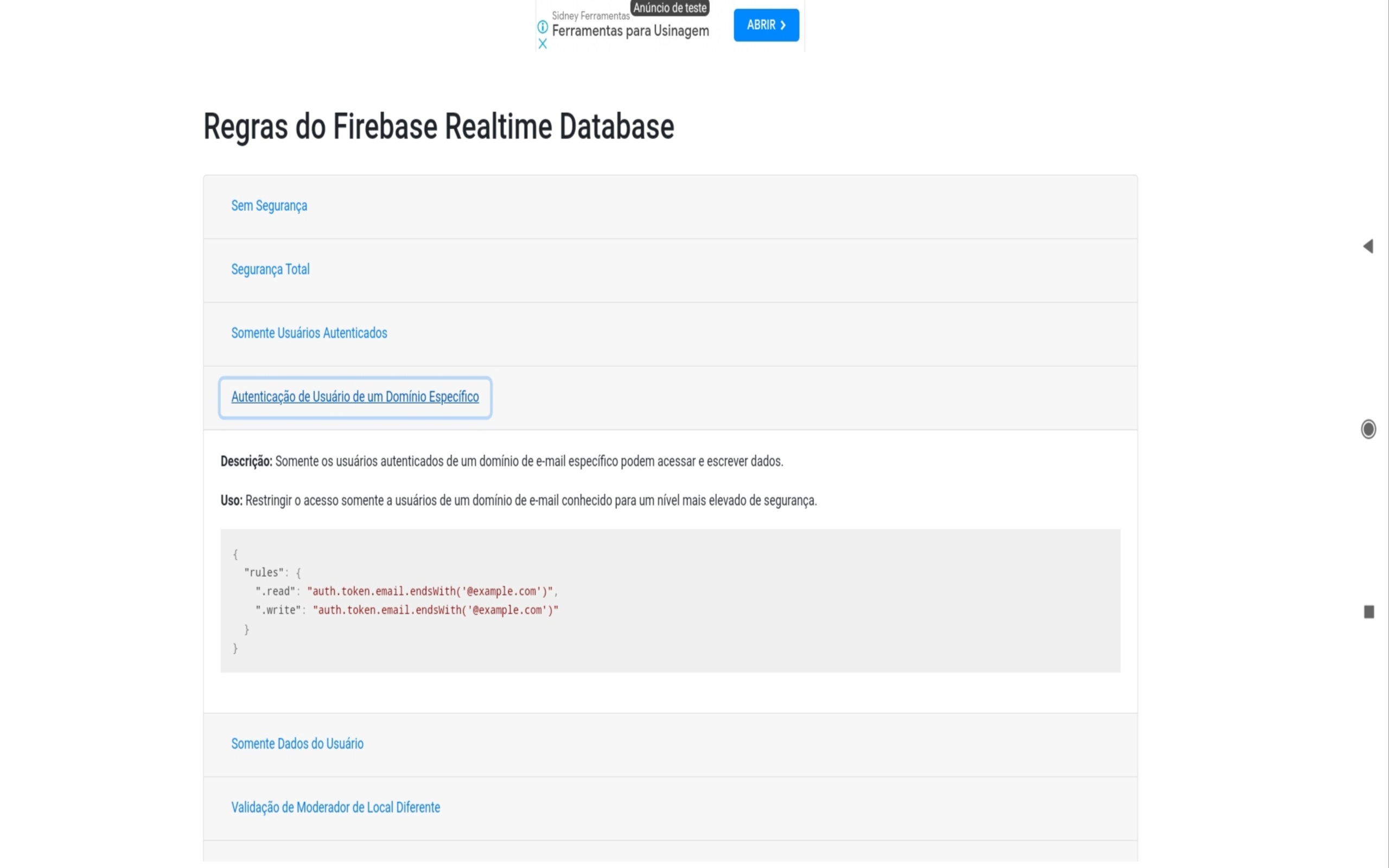 Firebase Rules - App on Amazon Appstore