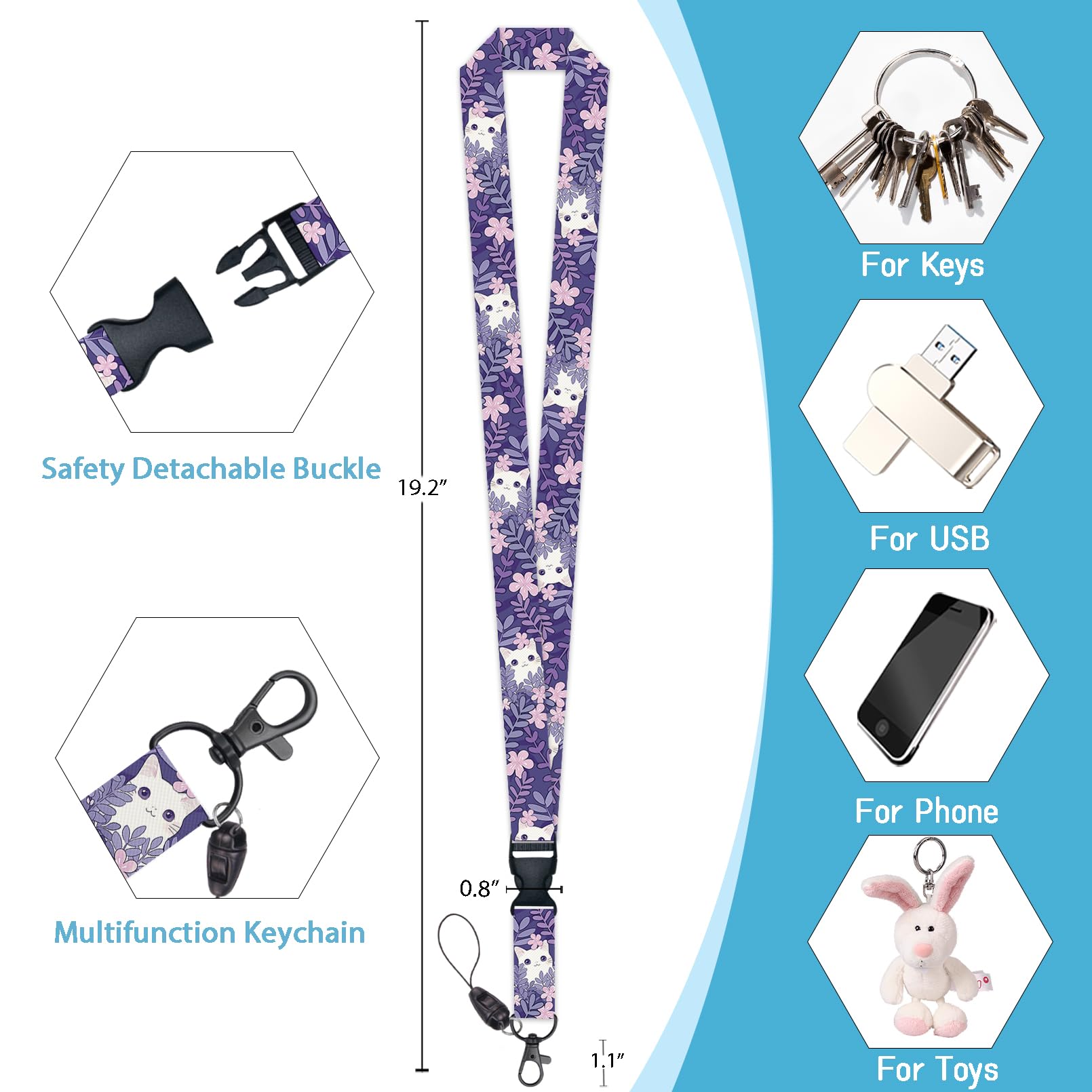 Lanyards For Kids ID Badge Holder With Lanyard Christmas Decoration ...