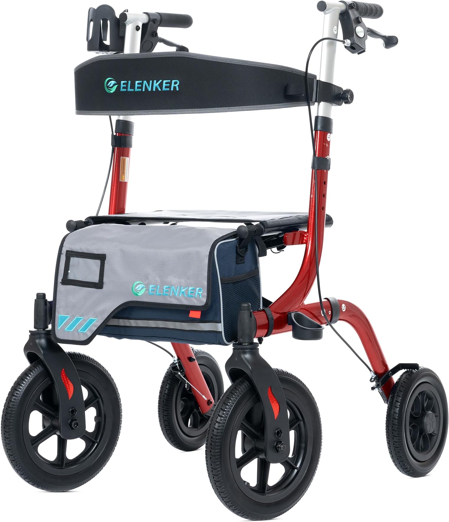 Amazon.com: MAXWALK Rollator Walker with Seat, Tall Walkers for Seniors ...