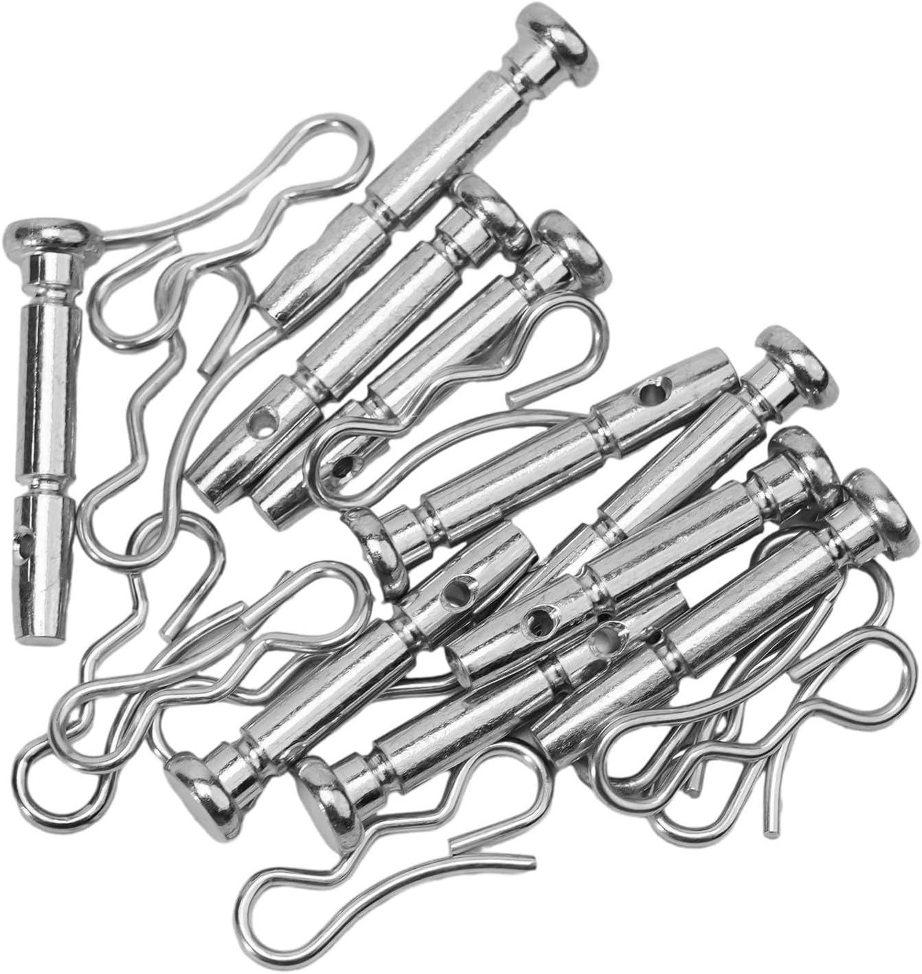20pcs Shear Pins and Cotter Pins Set 738-04124A 714-04040 Metal ...