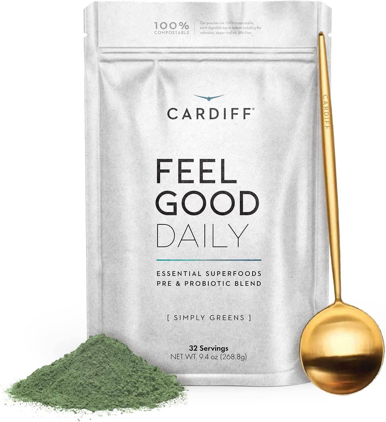 Amazon.com: Super Greens Powder Organic whole foods greens supplements ...