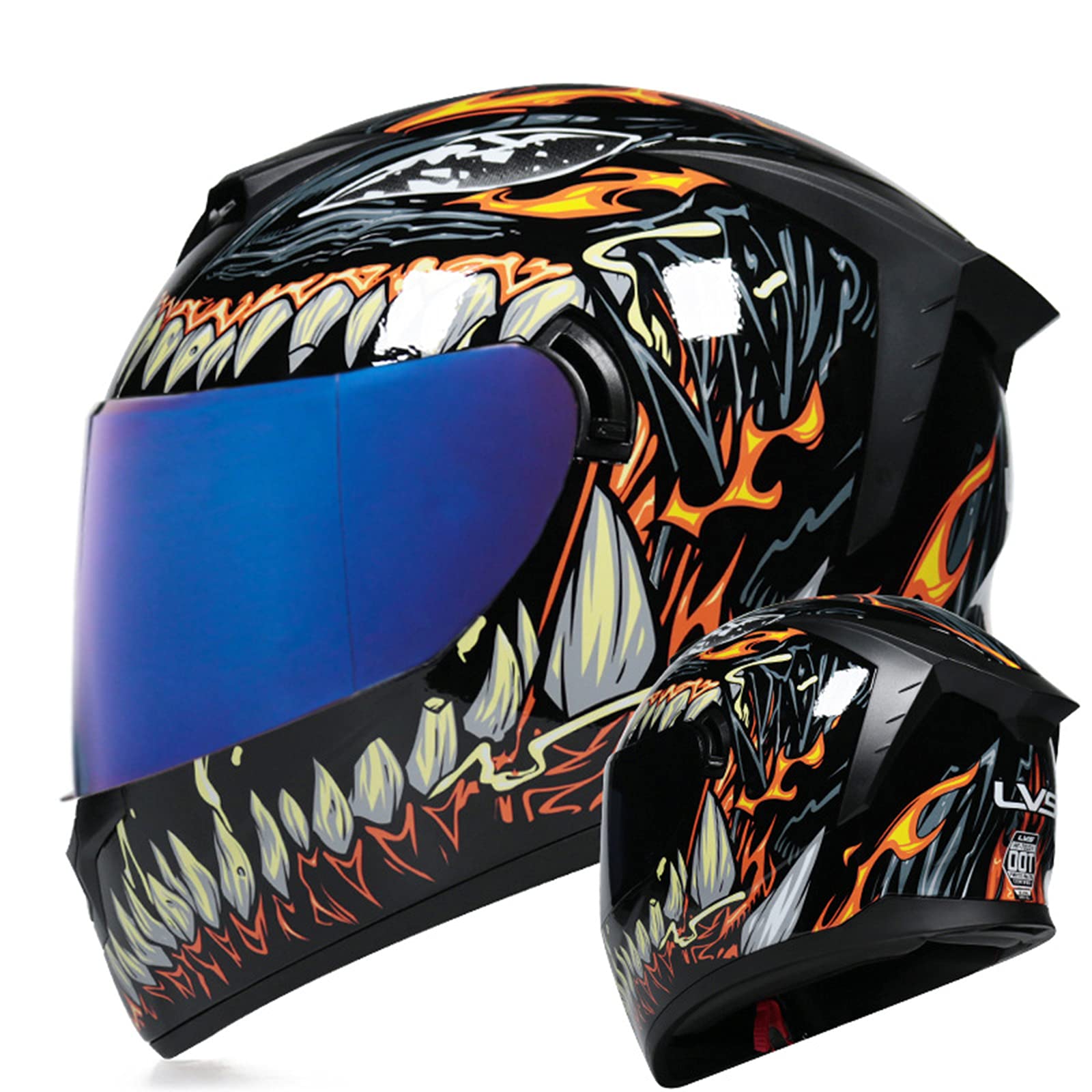 Custom Painted Street Bike Helmets