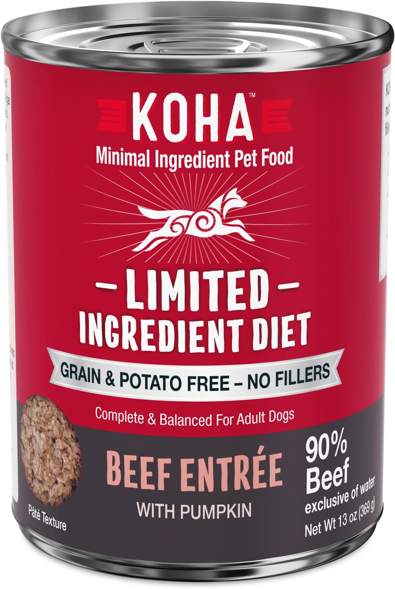 Amazon.com: KOHA Lone Star Brisket Stew for Dogs with Beef, High ...