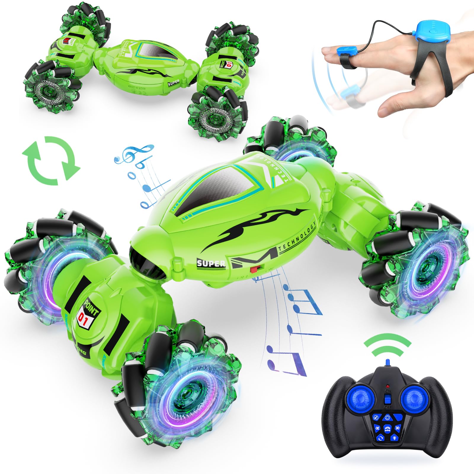 Amazon.com: Nitigo Gesture RC Car Hand Controlled RC Car Toys Gifts for ...