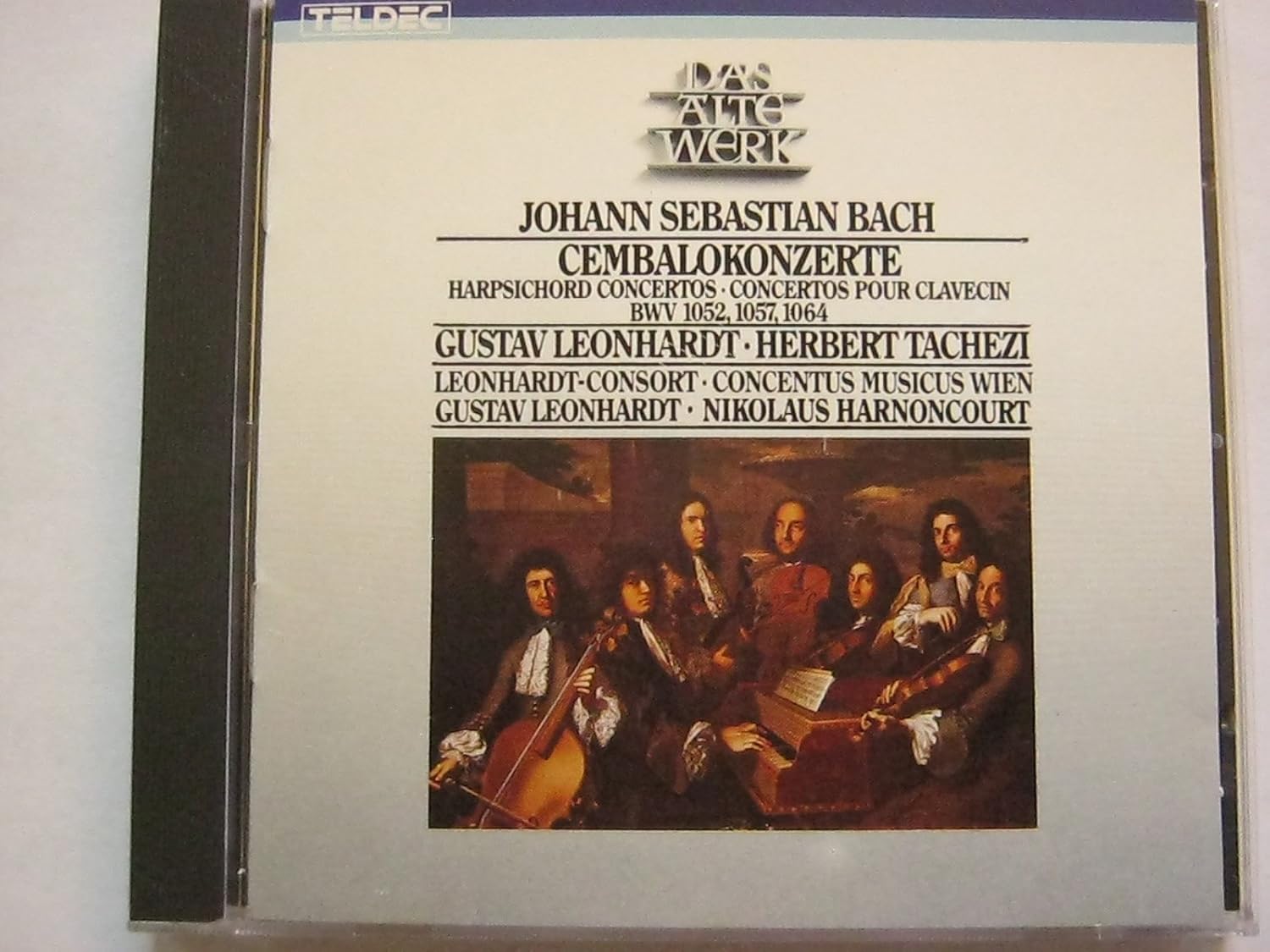 Gustav Leonhardt, Nikolaus Harnoncourt, Leonhardt-Consort, Concentus ...