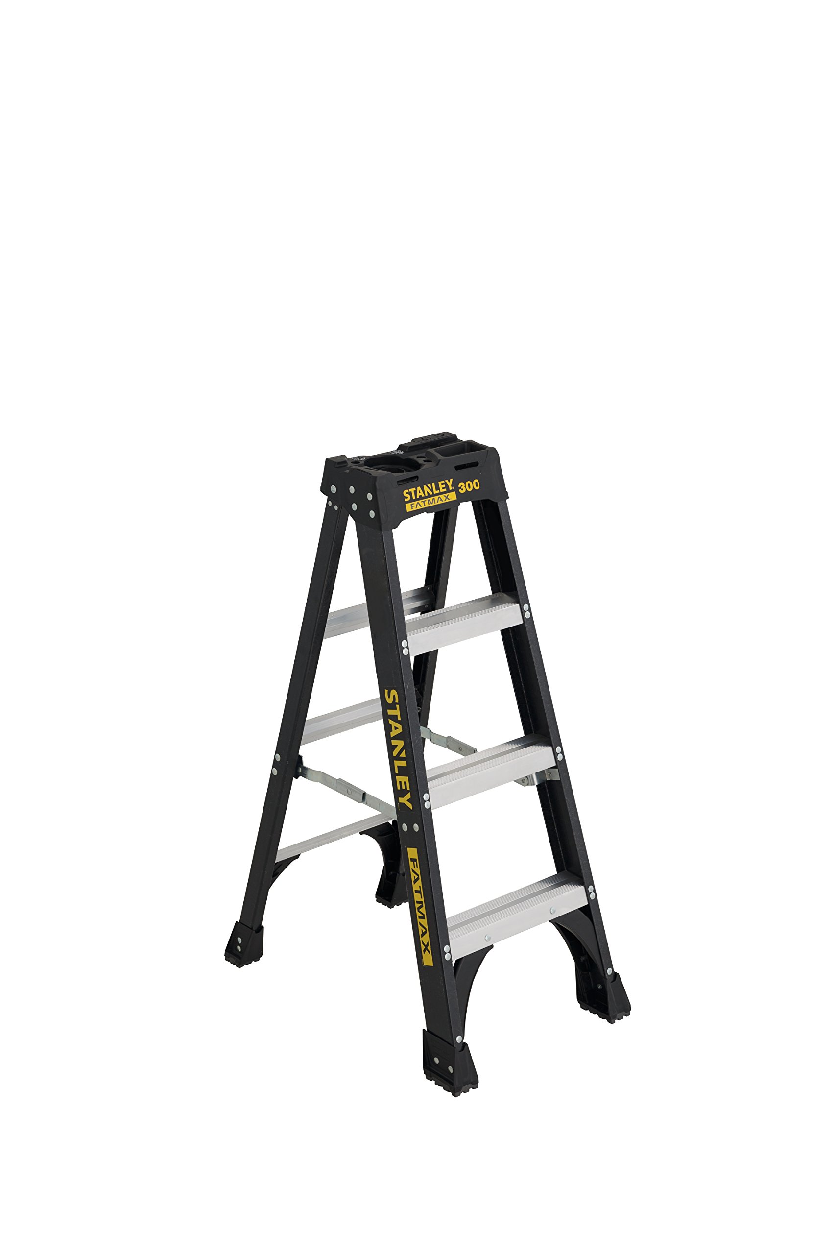 Buy Stanley SXL3011-04 ft 300-lb Max Fiberglass Step Ladder 04 300 ...