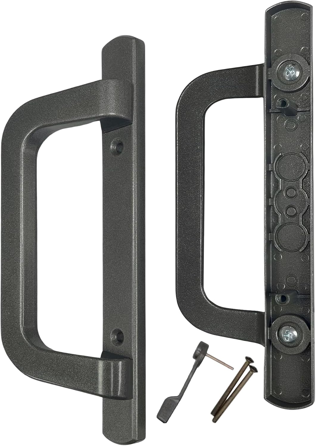 Amazon.com: 8.5" PGT Bronze Sliding Patio Glass Door Handle Set ...