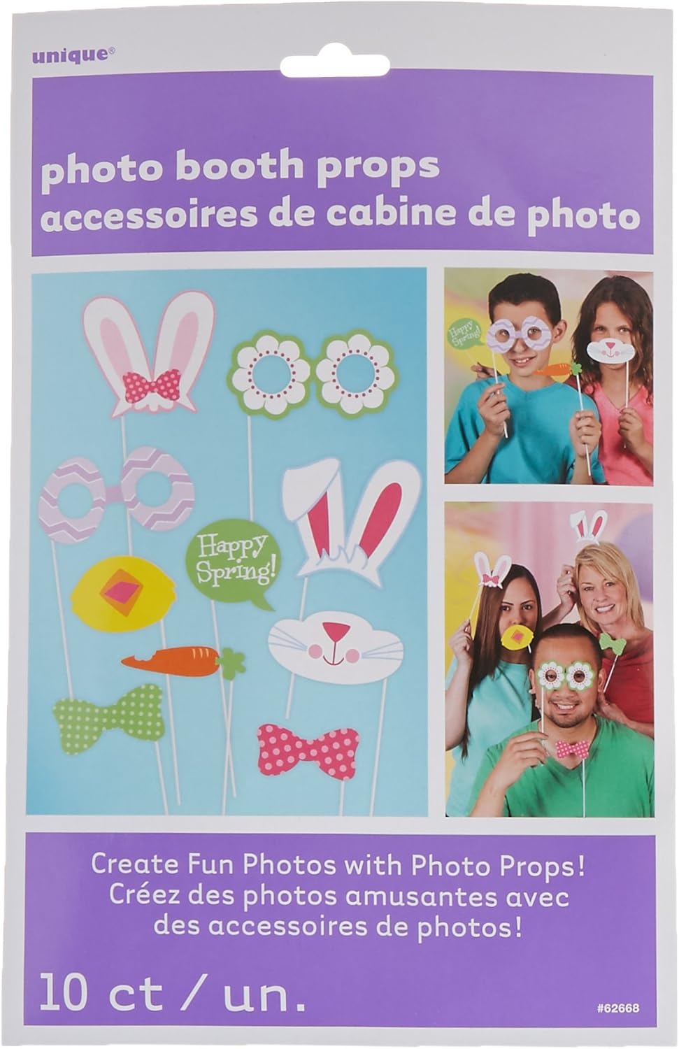 Easter Photo Booth Props, 10pc : Amazon.co.uk: Stationery & Office Supplies