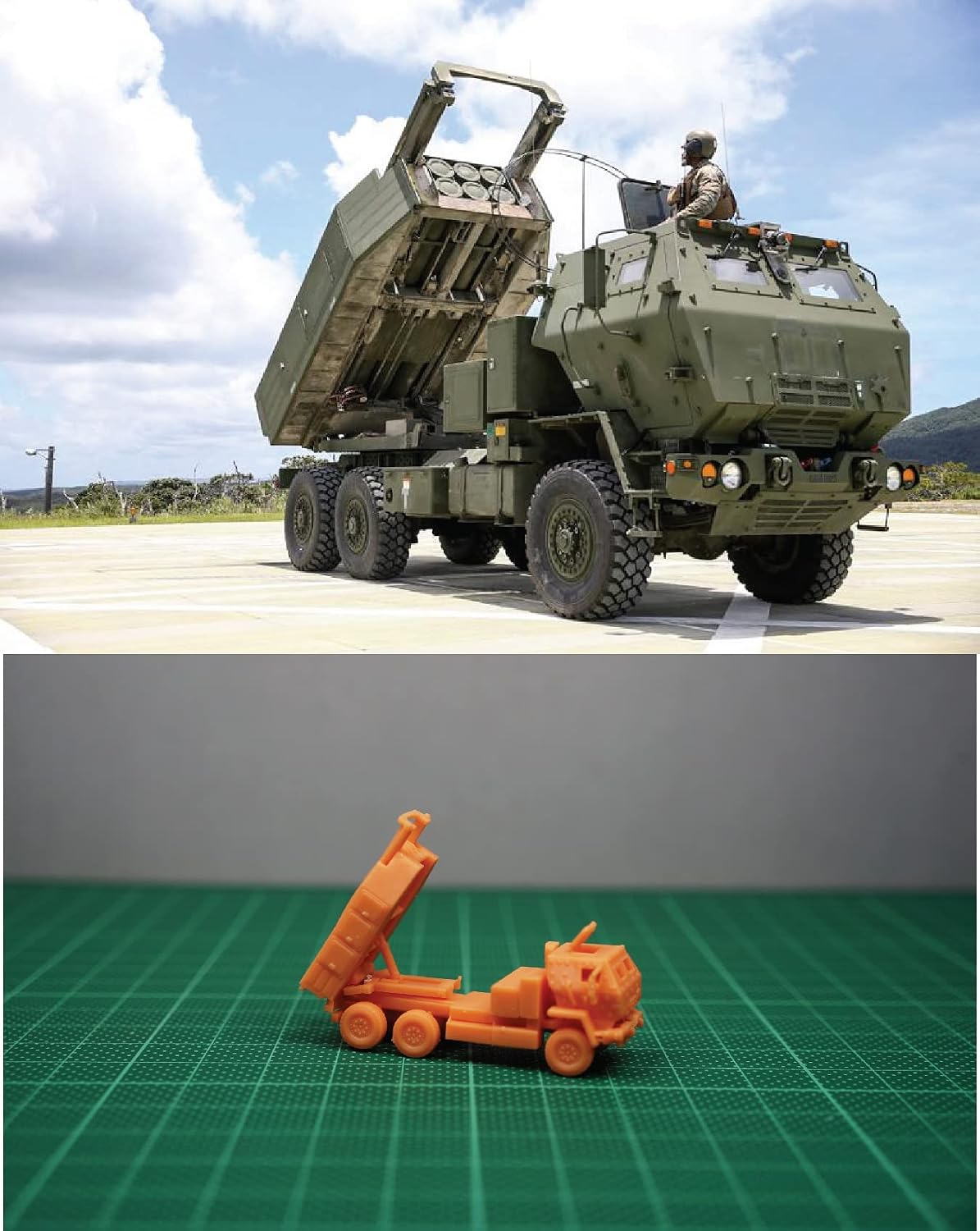 Amazon.com: 1/144 USA M-142 HIMARS (fine Detail) Resin Kit : Arts ...