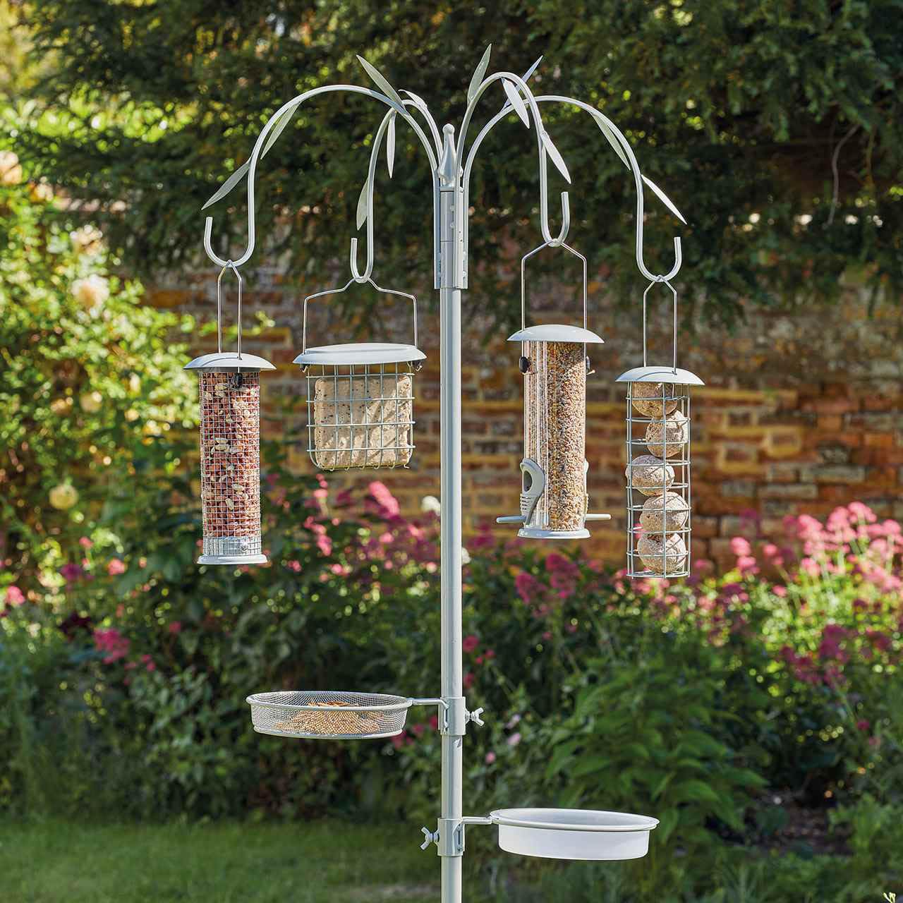 Deluxe Garden Wild Bird Feeder – Weather Resistant Outdoor Feeding ...