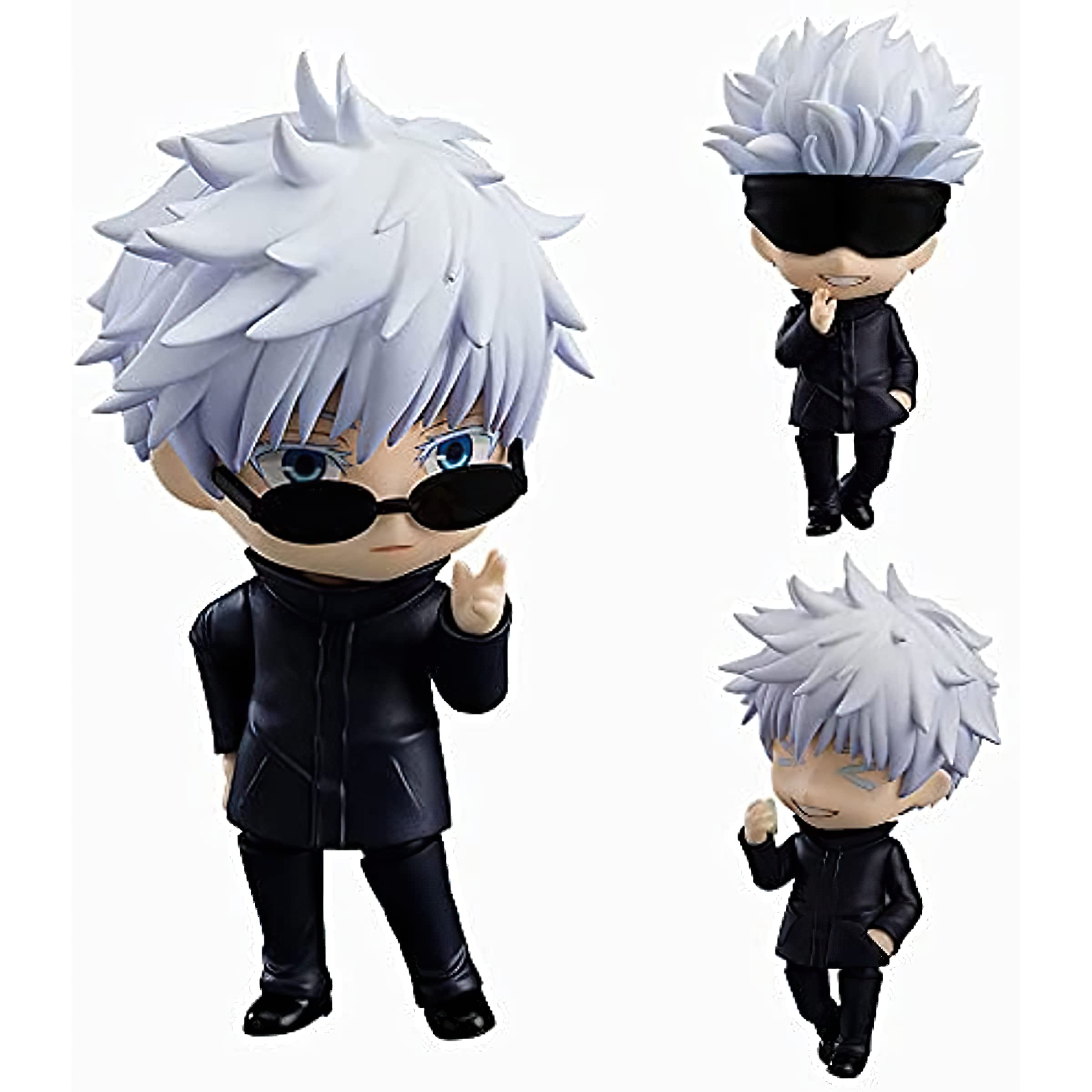 Buy PuruuigeSatoru Gojo Figure Q Version Clayman Figure,4" Satoru Gojo ...