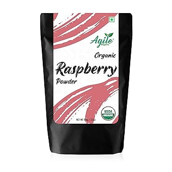 Agile Organic® Dried Organic Raspberry Powder, 100g : Amazon.in ...