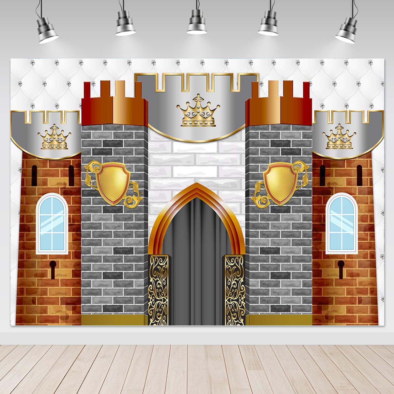 Castle Wall Backdrop