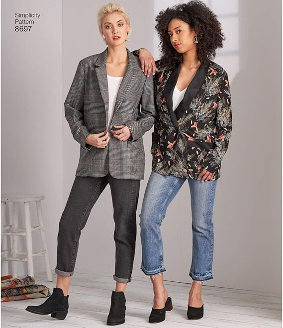 Amazon.com: Simplicity Creative Patterns Misses'/Women's Oversized ...