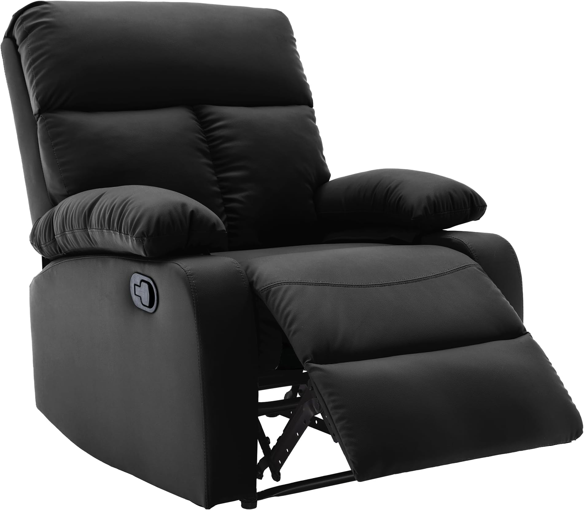 Amazon.com: Small Recliners for Small Spaces,Leather Boy Recliner ...