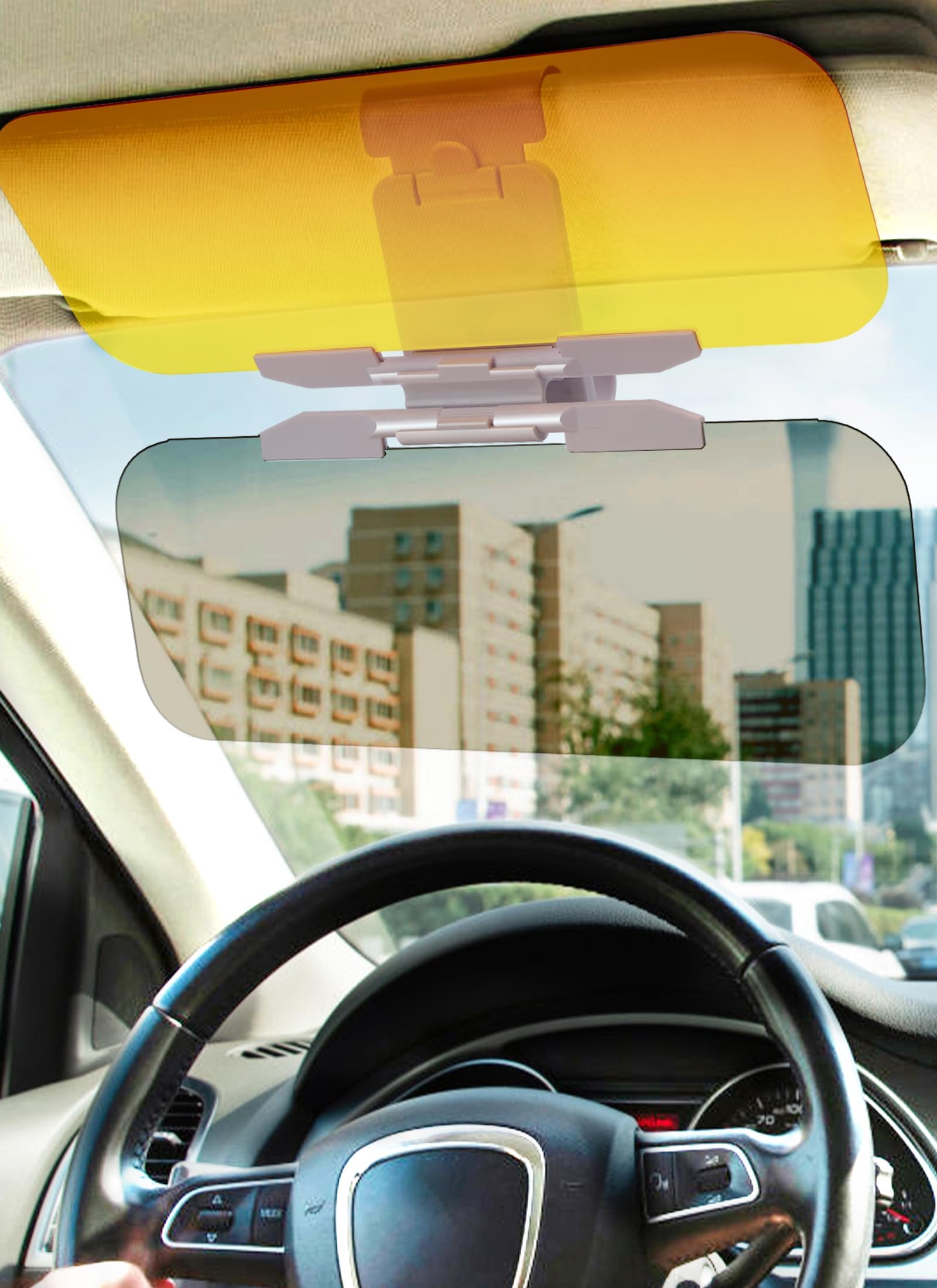 Amazon.com: 2 in 1 Anti Glare Visor High Definition Car Sun Visor for ...