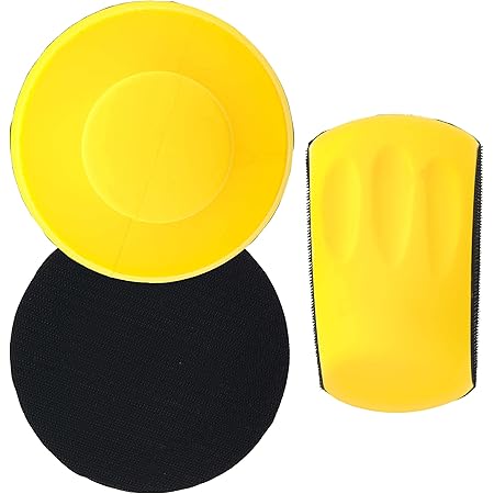 Amazon.com: 3M Hookit Pad 05791, 6 in, Soft Foam Rubber, Flexible, 1 in ...