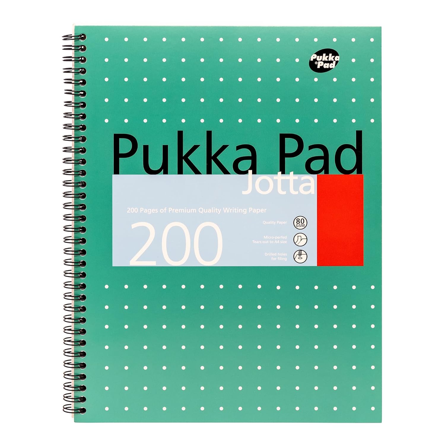 Pukka Pad A4+ Size Ruled Notebook 200 Pages 22.5 x 29.6cm Wirebound ...