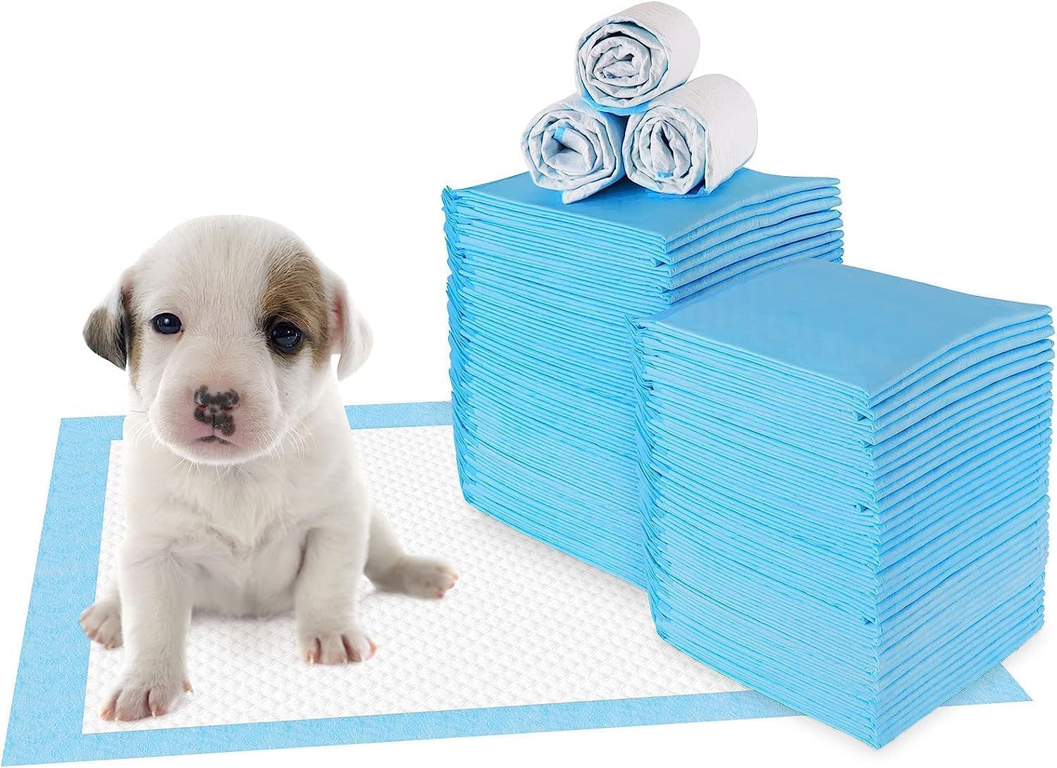 Mumoo Bear Puppy Pads, 100 Pack of Puppy Training Pads, Super Absorbent ...