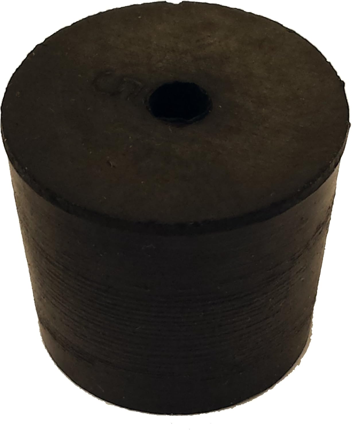 Amazon.com: Herco Black Rubber One-Hole Stopper (Size 6) - 2 pcs ...