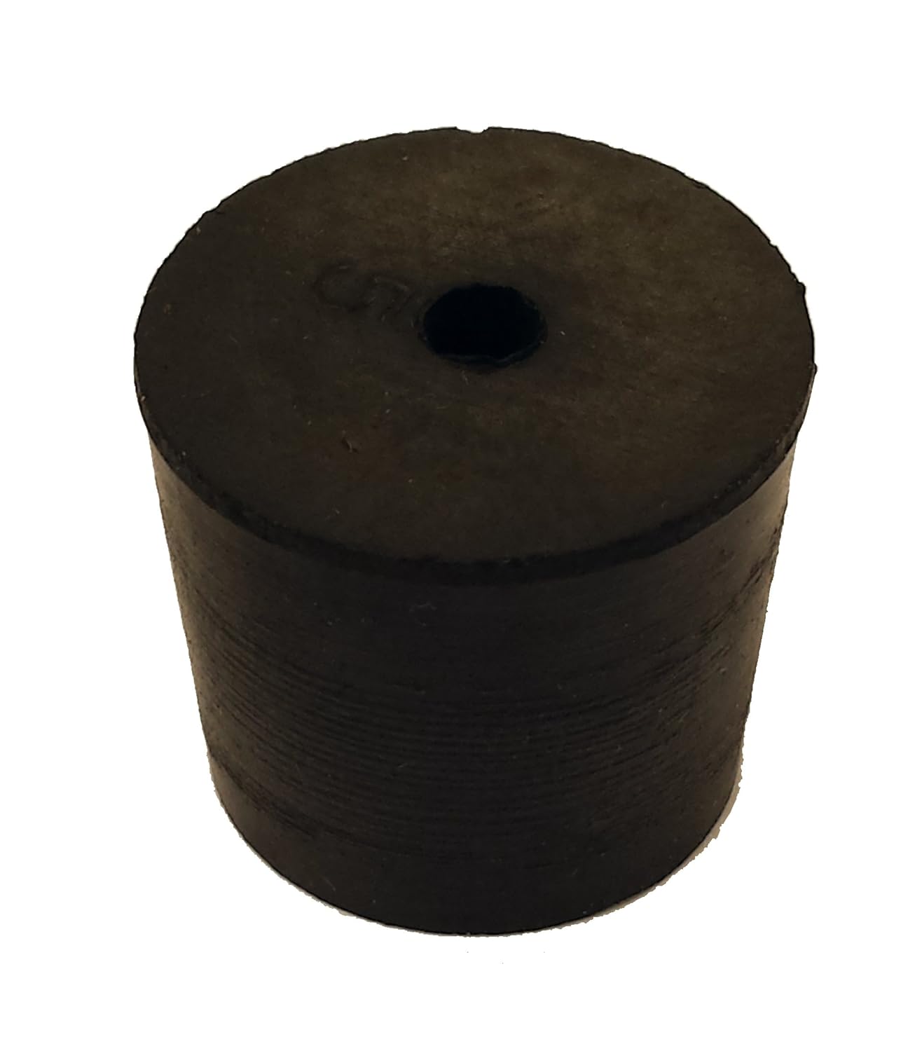 Amazon.com: Herco Black Rubber One-Hole Stopper (Size 6) - 2 pcs ...