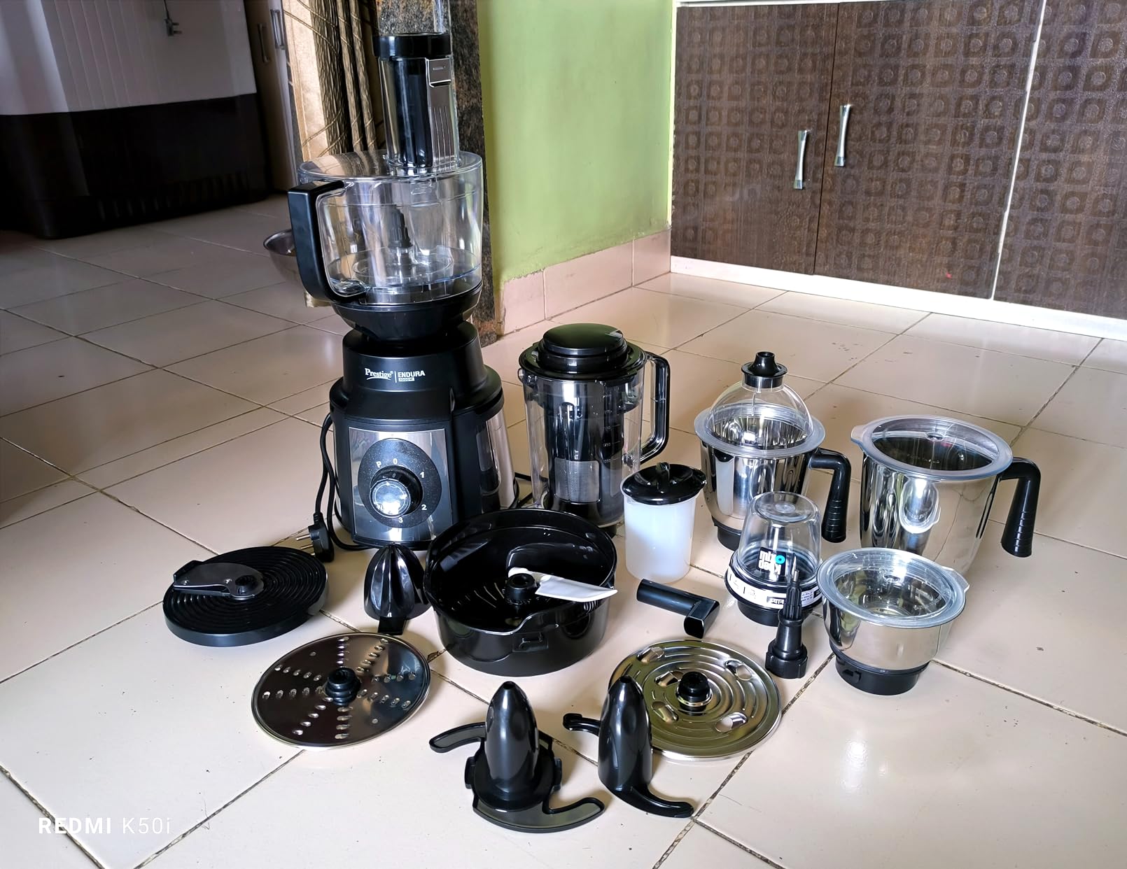 Buy Prestige Endura Pro 1000W Multi Functional Mixer Grinder with Ball ...