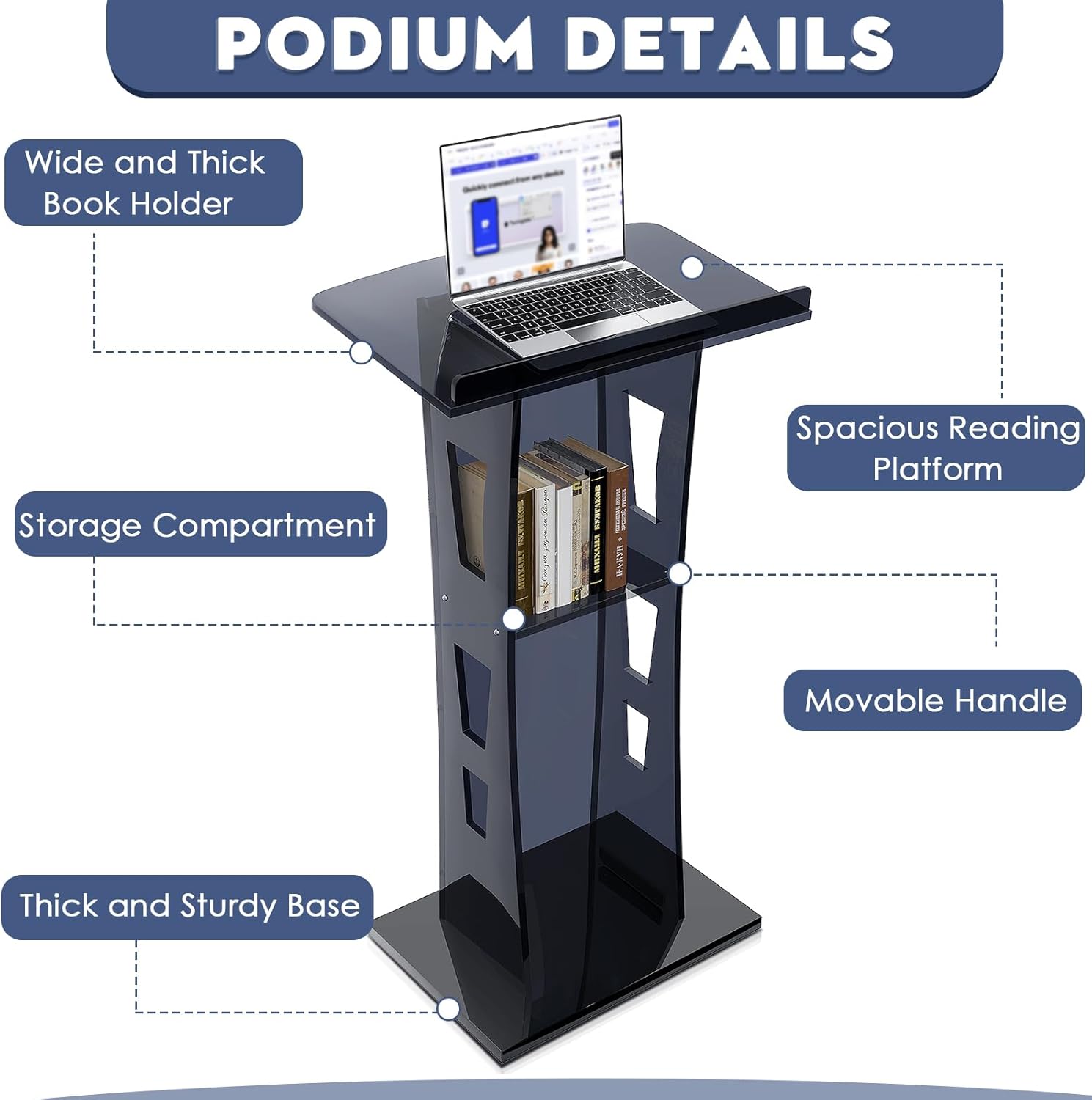 Acrylic Podium Stand, Pulpits for Churches with Nepal | Ubuy