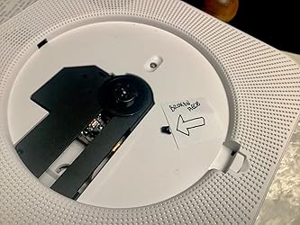 Amazon.com: Yintiny Rechargeable Cute CD Player with Blutooth 5.0 ...