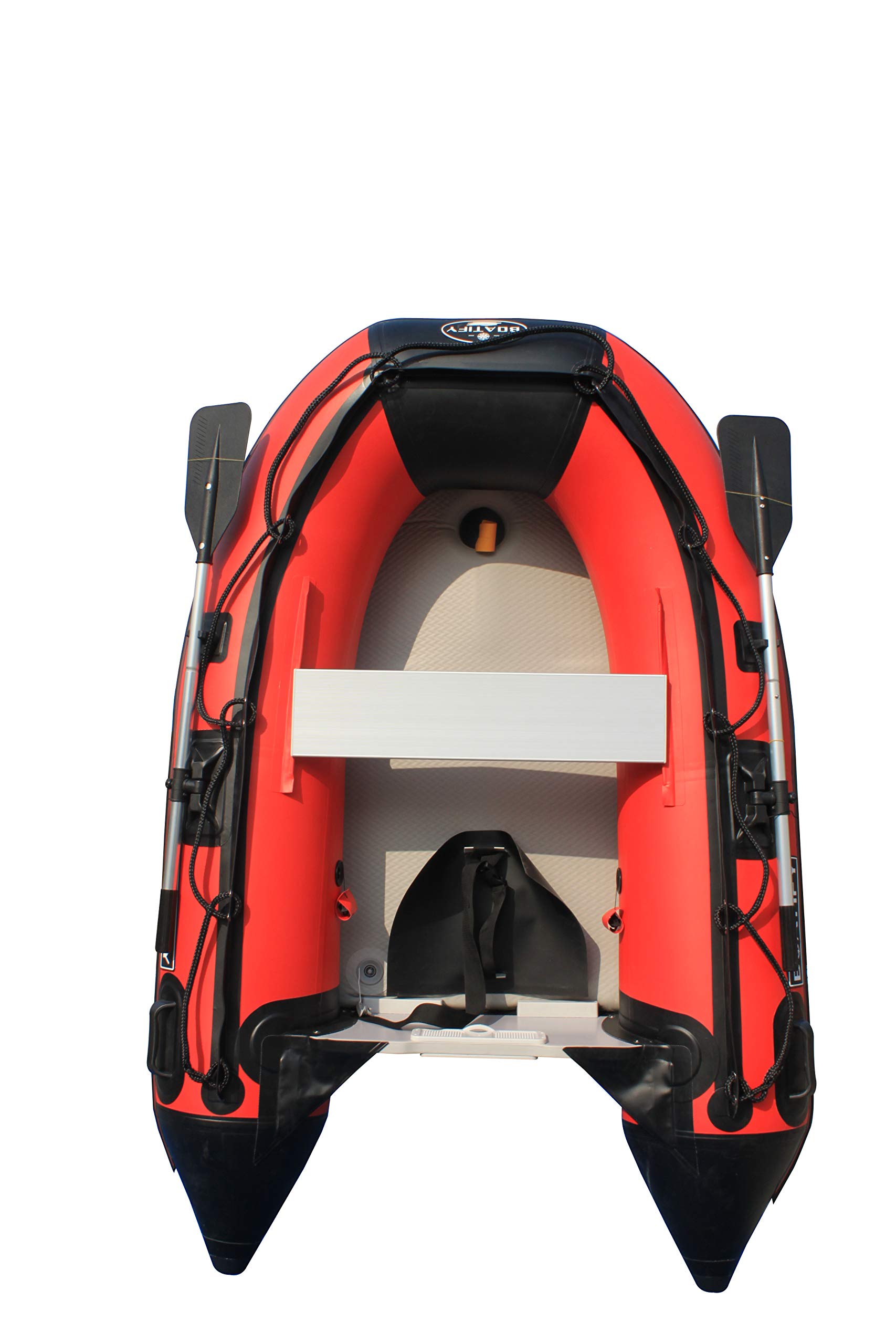 Amazon.com : Boatify 7.5 ft Inflatable Boat Raft Fishing Dinghy Pontoon ...