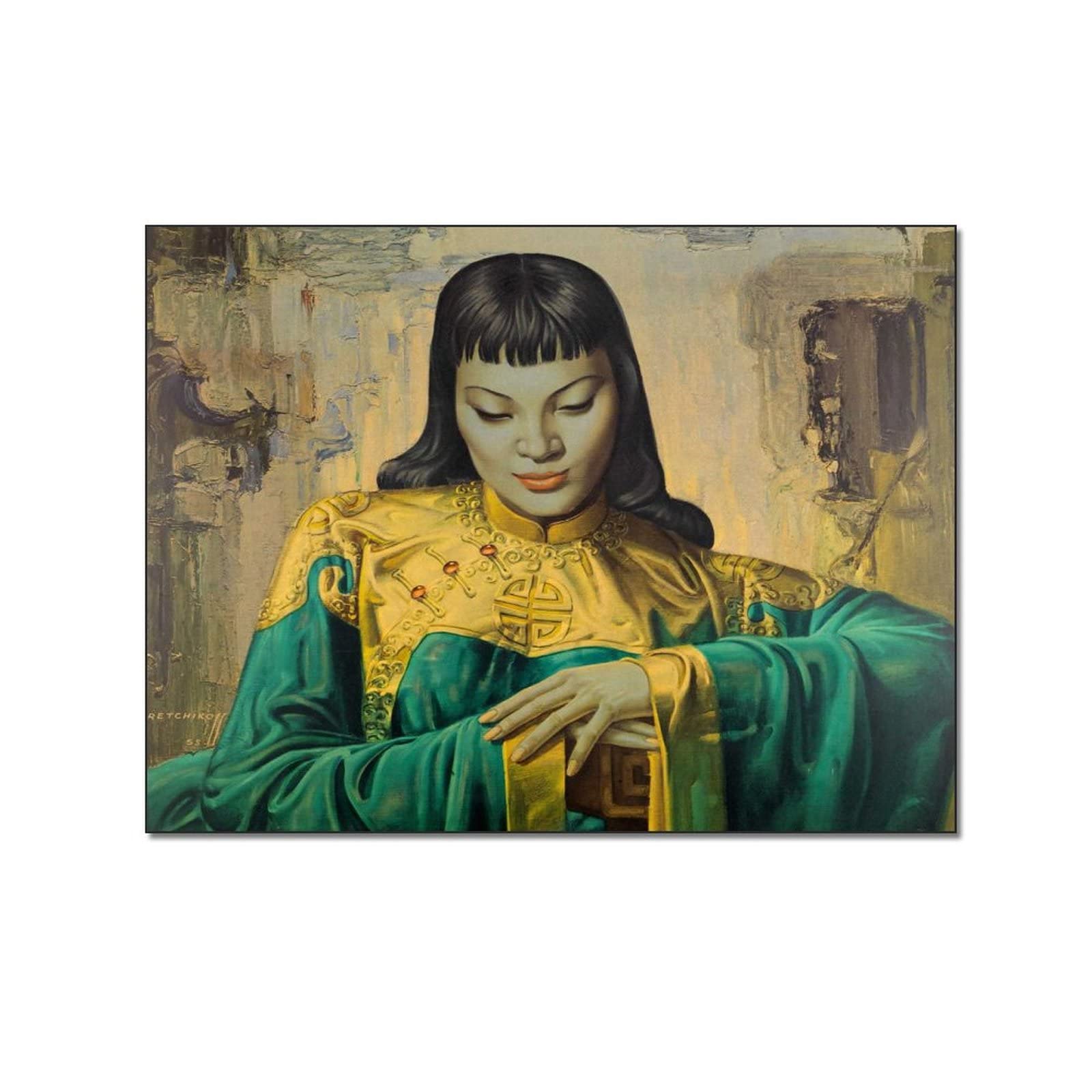 Chinese Girl Tretchikoff Painting
