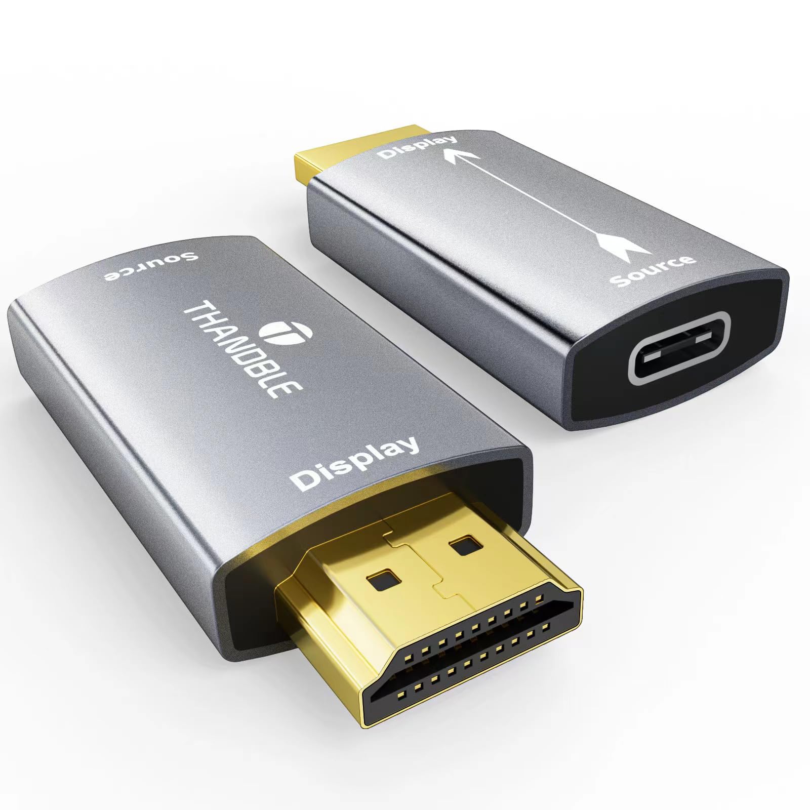 Amazon.com: THANDBLE 4K USB C Female to HDMI Male Adapter (1 Pack) Uni ...