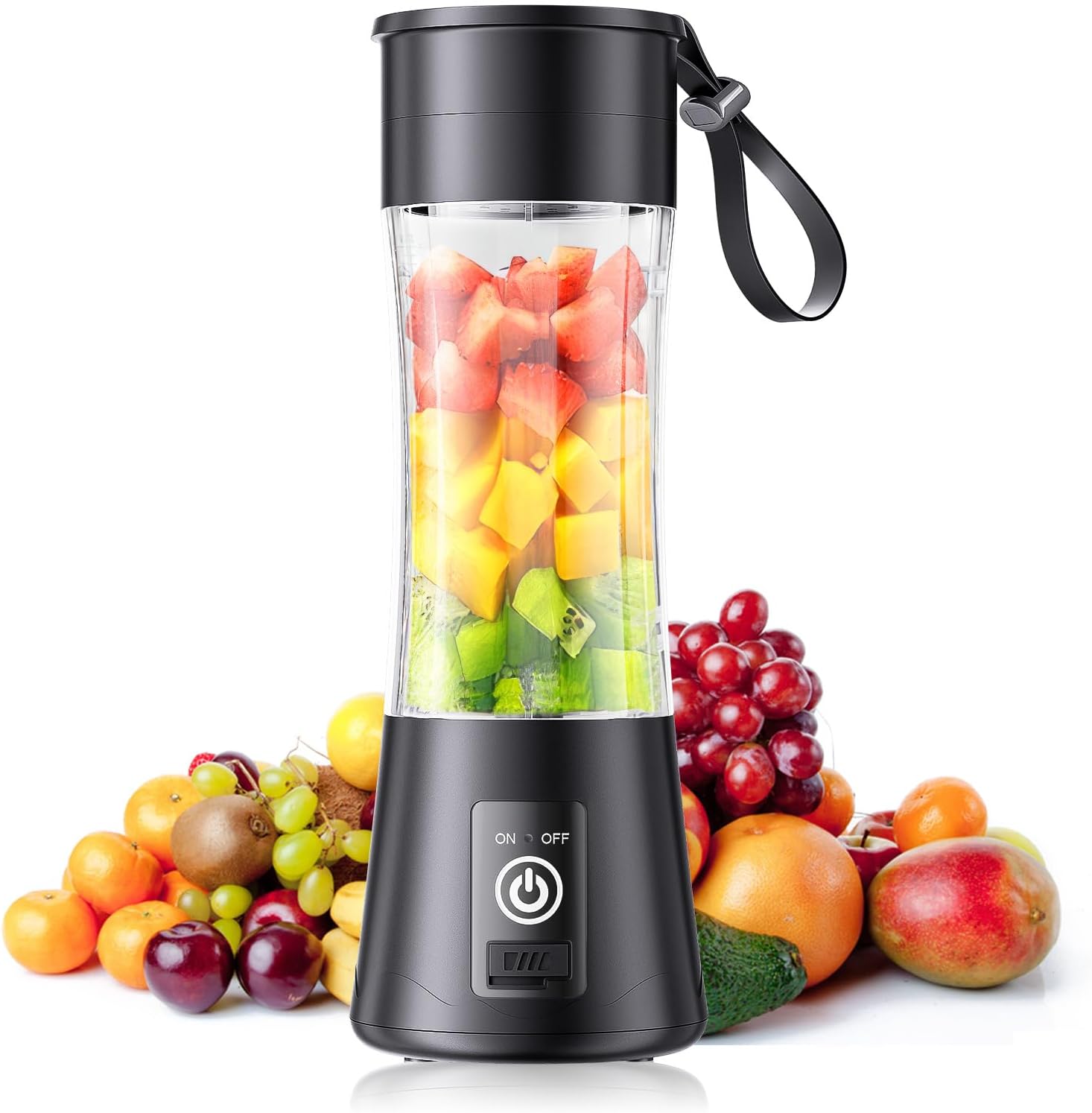 Amazon.com: YFIXQNSU Portable Blender for Smoothies and Shakes ...