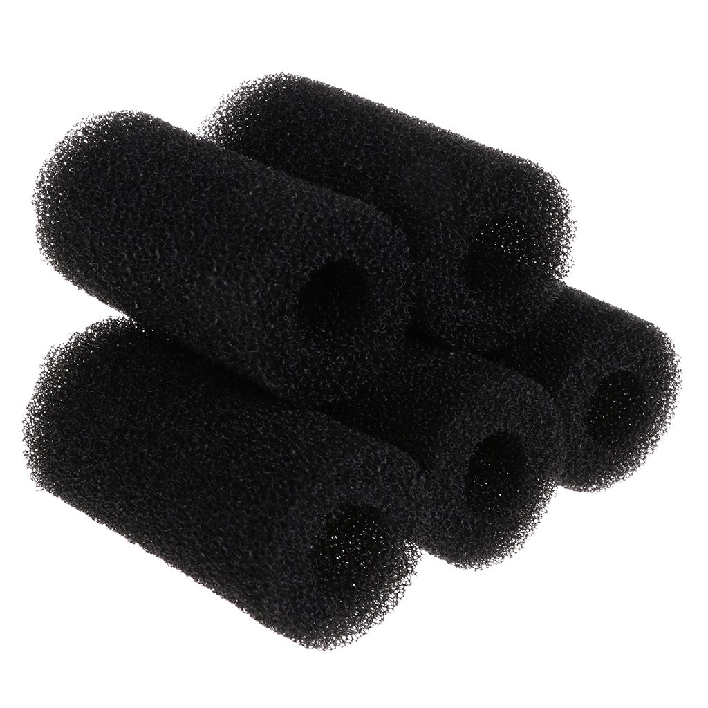 Amazon.com : Rooyar 5 Pack Pre-Filter Sponge Aquarium Pre Filter Black ...