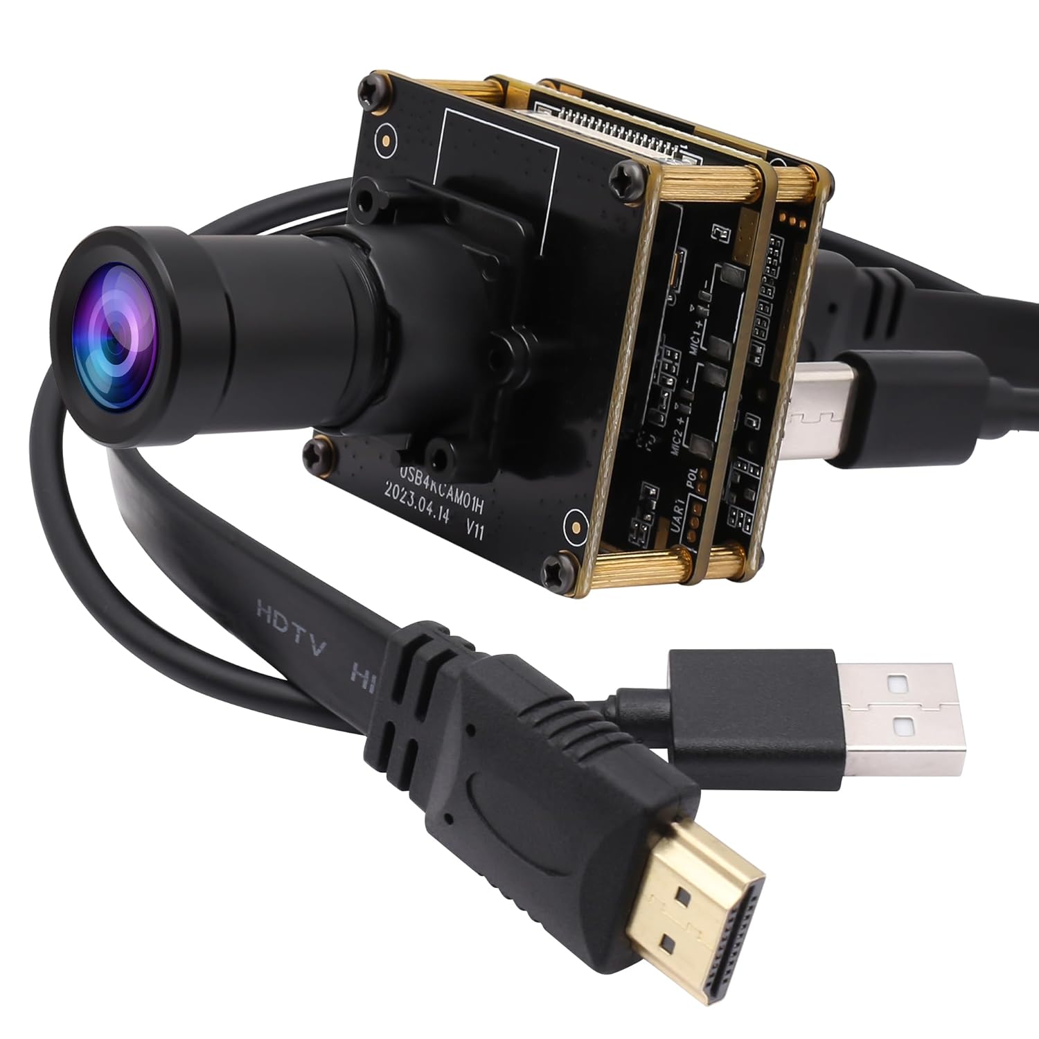 Buy ELP 4K USB HDMI Camera Module Night Vision PC Camera for Computer ...