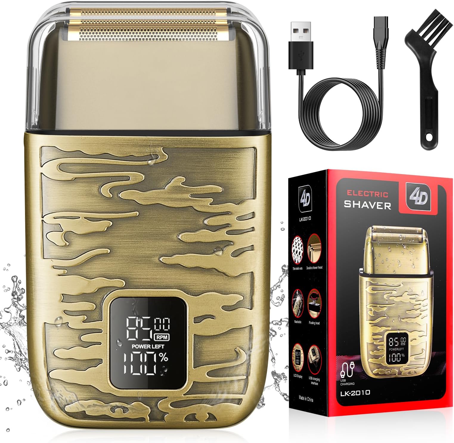 Amazon.com: Dumite Electric Shavers for Men,3-Speeds Electric Razor ...