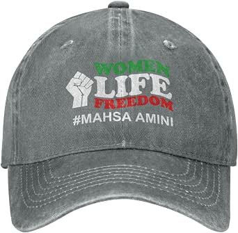 Women Life Freedom -Mahsa Amini Iranian Hat for Men Women Baseball Cap ...