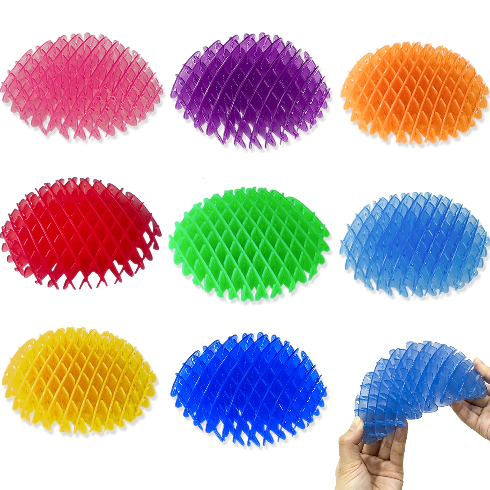 Amazon.com: 8 Packs Fidget Worm Toy, Worm Fidget Toy, Cute Worm Shaped ...