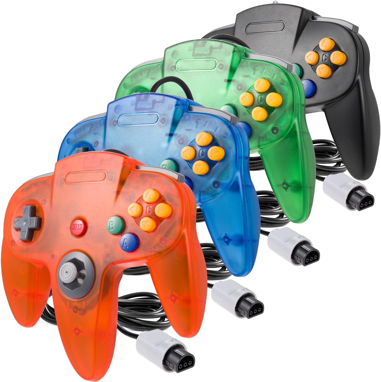 Amazon.com: ZeroStory Classic N64 Controller, Wired N64 Controller ...