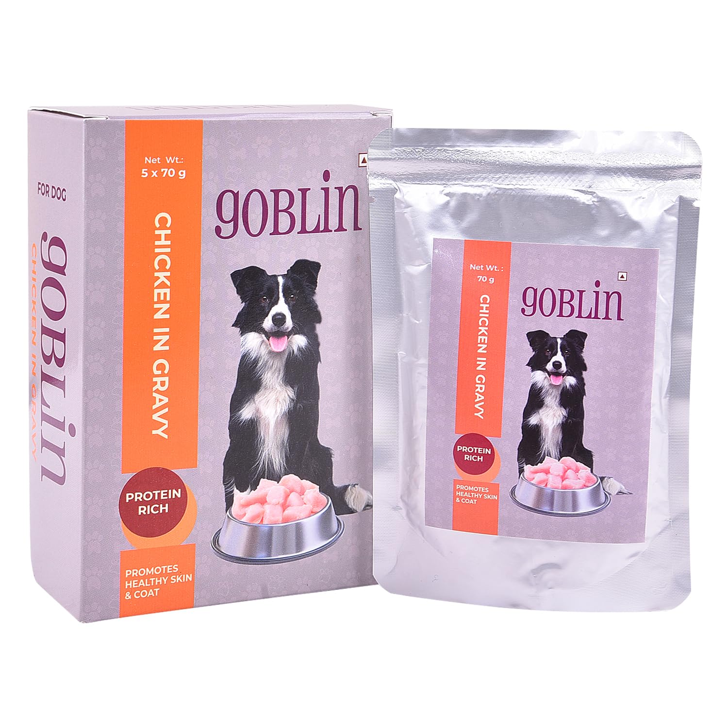 Goblin Chicken in Gravy Dog Wet Food (Pack of 20) : Amazon.in: Pet Supplies