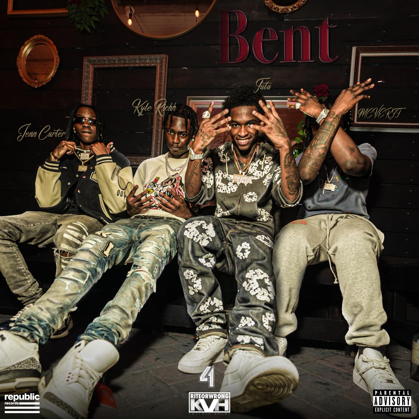 Bent [feat. TaTa] [Explicit] song by 41, Kyle Richh & Jenn Carter feat ...