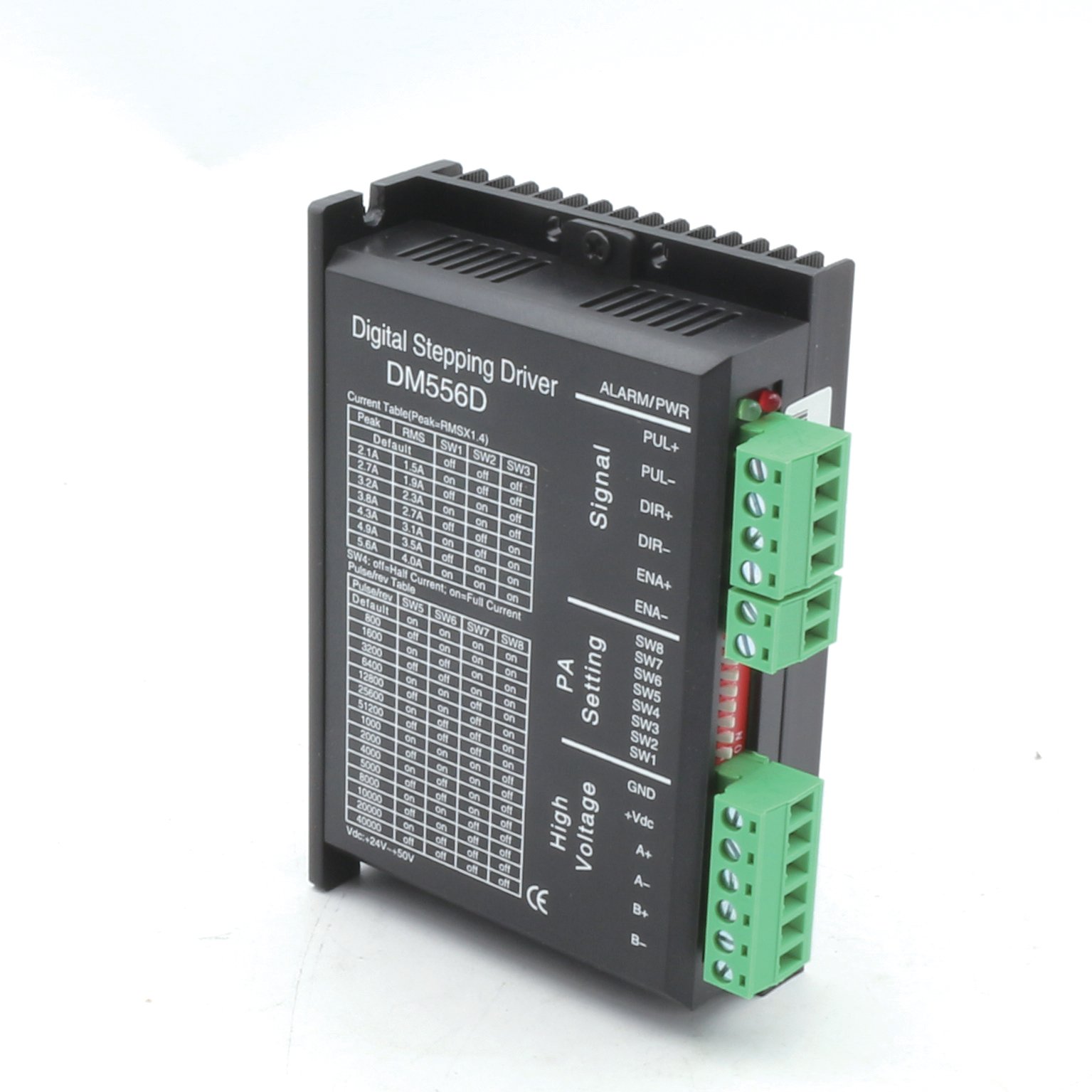 Buy 3Pcs DM556D Nema17 nema 23 Stepper Motor Driver Controller 24-50VDC 5.6A 256 Microstep ...