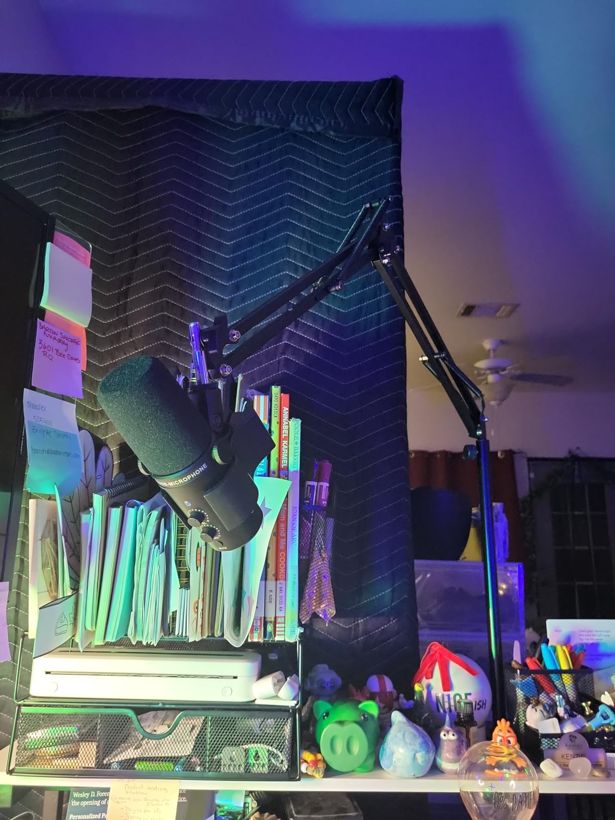 $7/mo - Finance InnoGear Desk Mic Stand, Overhead Mic Boom Arm ...