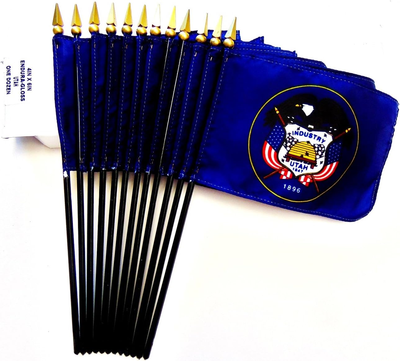 Amazon.com: MADE IN USA!! Box of 12 US State 4x6" Miniature Desk ...